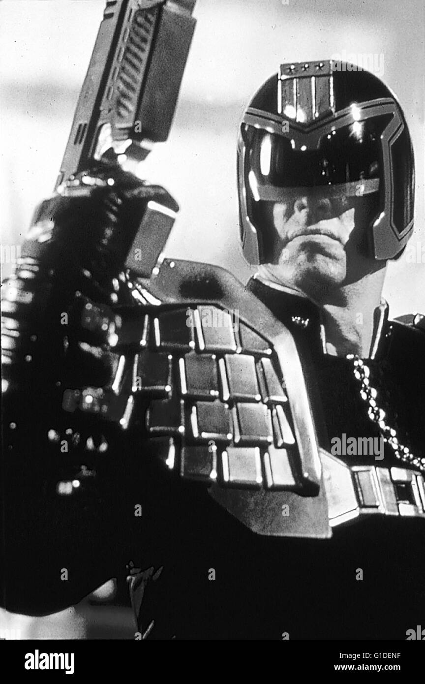 Judge dredd Black and White Stock Photos & Images - Alamy