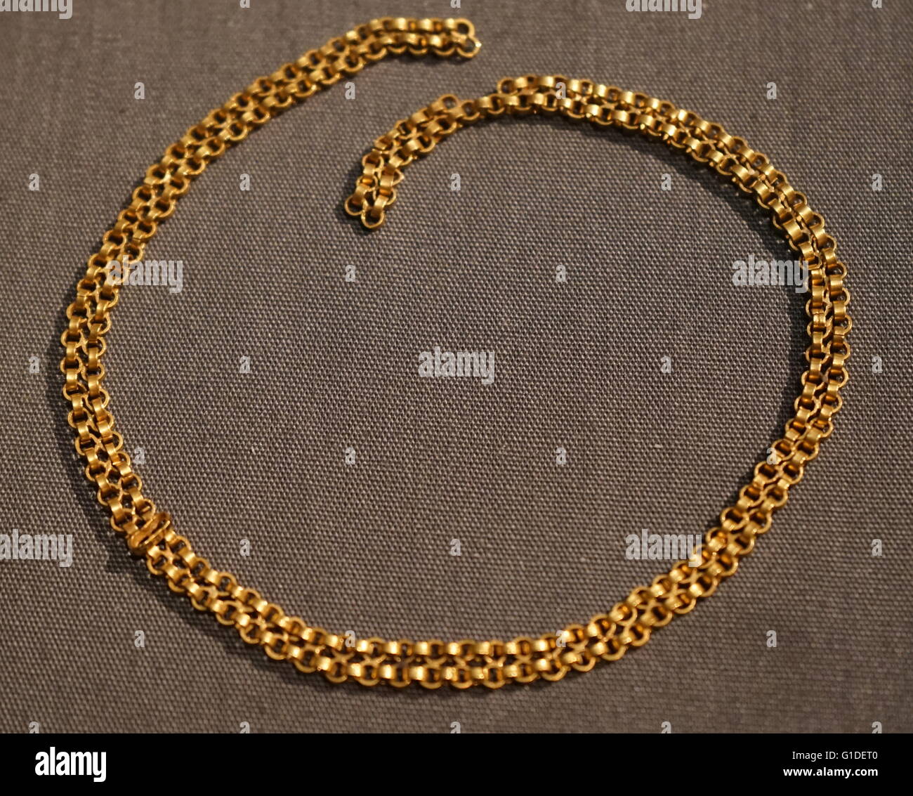 Jewellery in the Fishpool Hoard, a 15th Century collection of gold ...