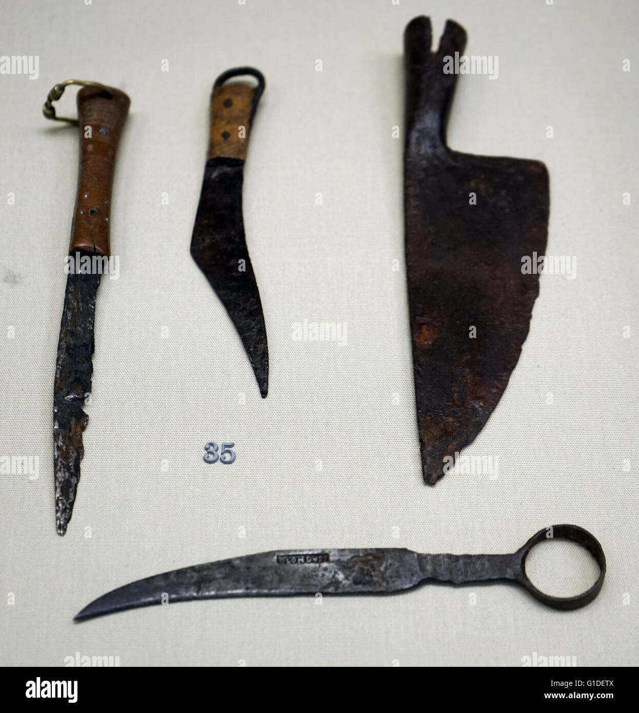 Historical tool collection hi-res stock photography and images - Alamy
