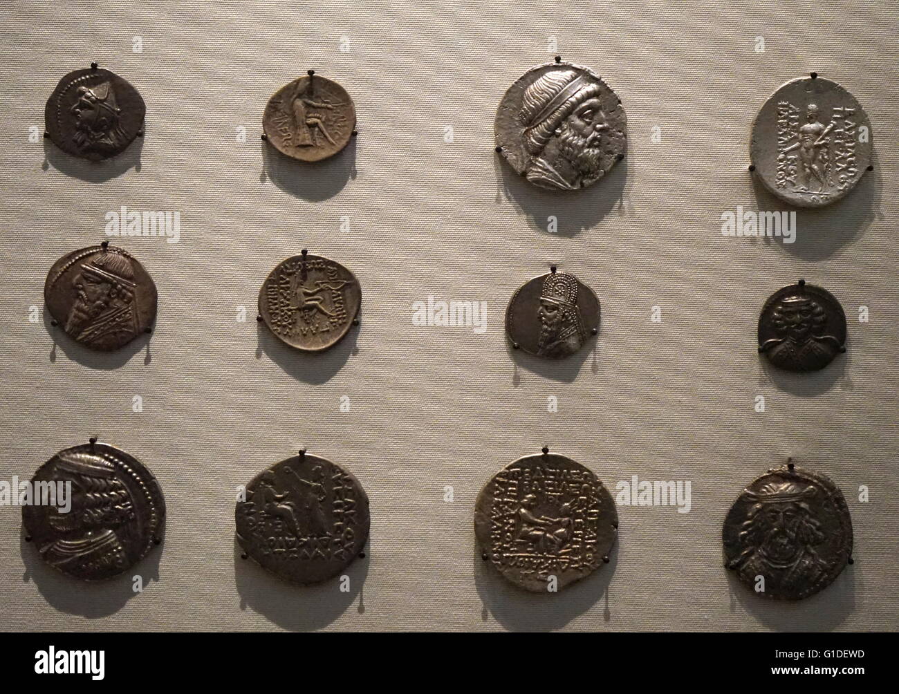 Ancient coins iran hi-res stock photography and images - Alamy
