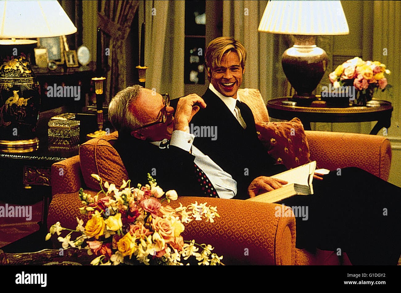 Rendezvous mit Joe Black / Anthony Hopkins / Brad Pitt Stock Photo - Alamy