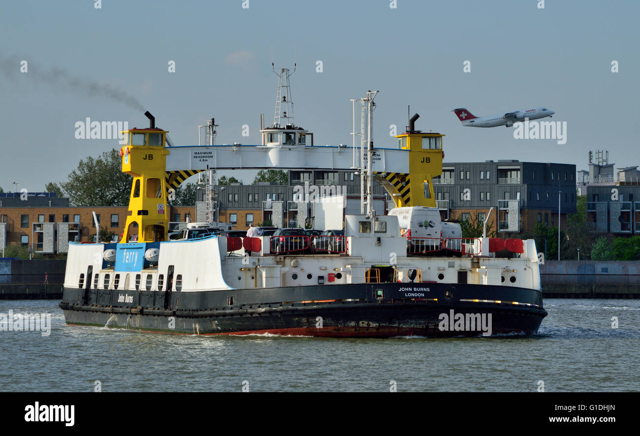 The Woolwich Ferry provides a free vehicle and passenger ferry services ...