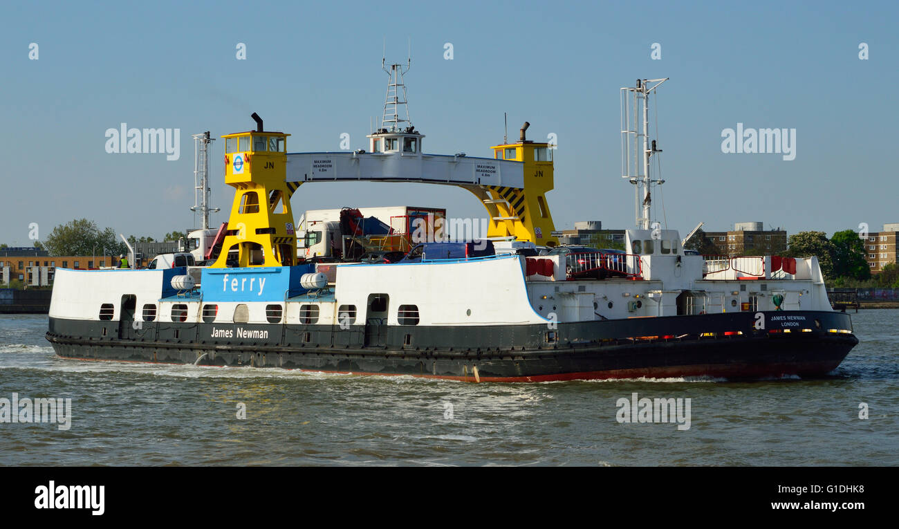 The Woolwich Ferry provides a free vehicle and passenger ferry services ...