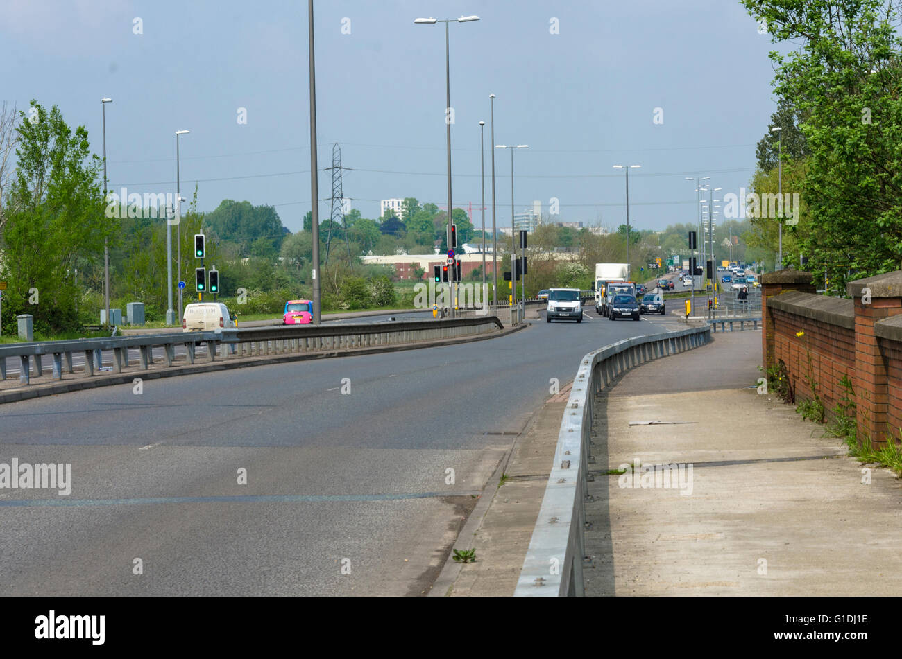 View towards main road hi-res stock photography and images - Alamy