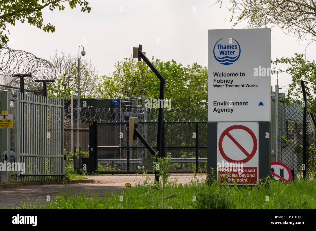 Thames Water Treatment High Resolution Stock Photography and Images - Alamy