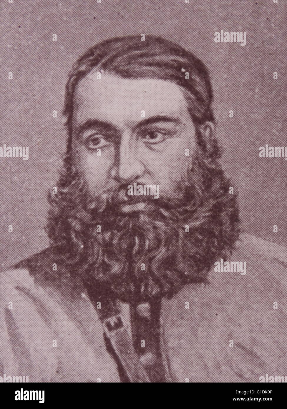 Abdur Rahman Khan 1830-1901. Emir (King) of Afghanistan 1880-1901 Stock ...