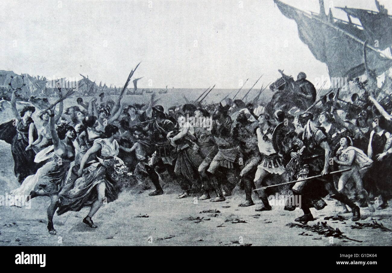 Ancient greek victory painting hi-res stock photography and images - Alamy