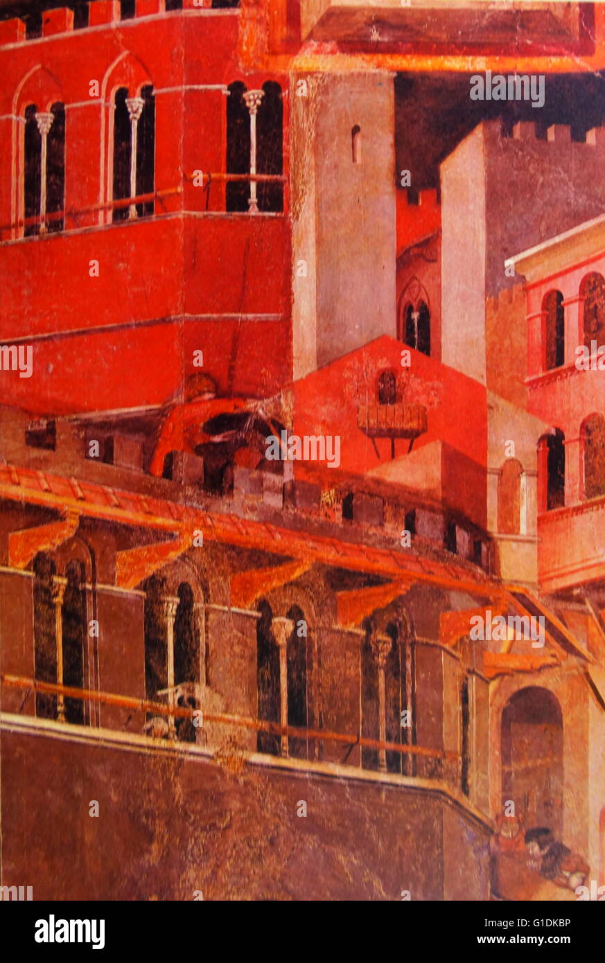 Italy 14th century painting hi-res stock photography and images - Alamy