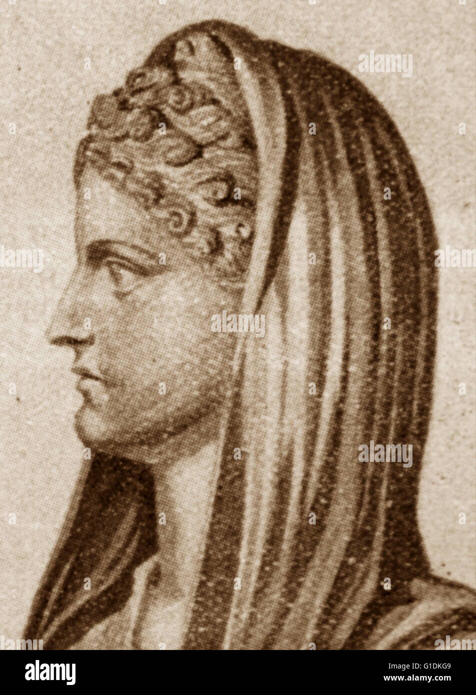 Portrait Of Domitia Longina