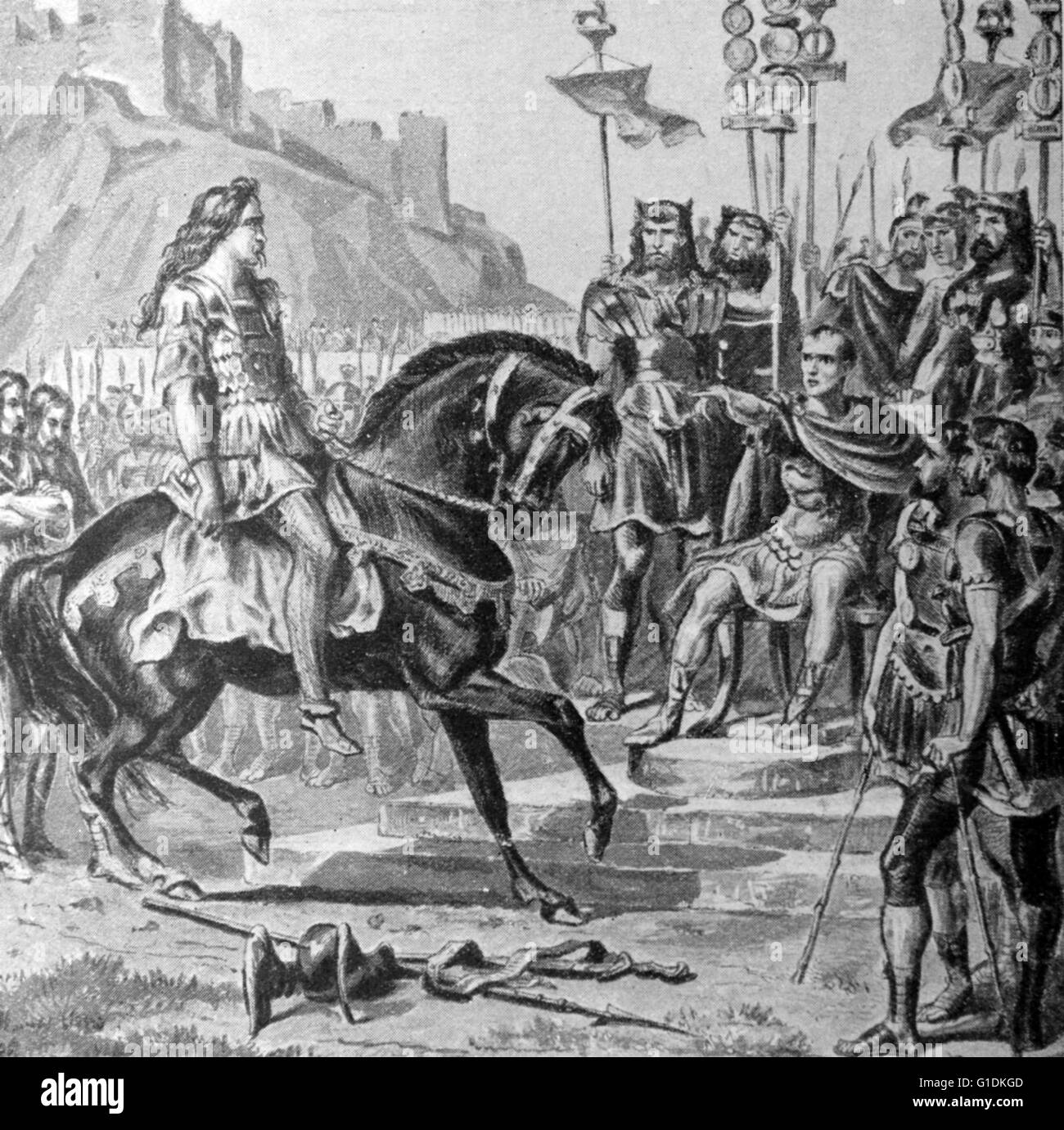 Painting of the coast Black and White Stock Photos & Images - Alamy