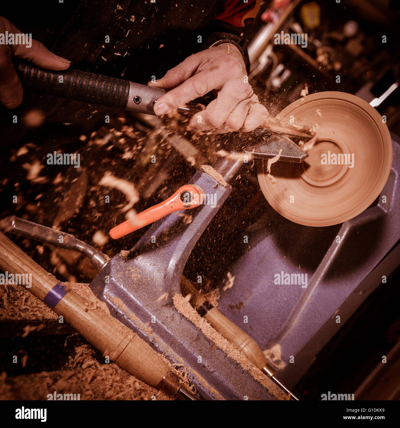 Woodturners hi-res stock photography and images - Alamy