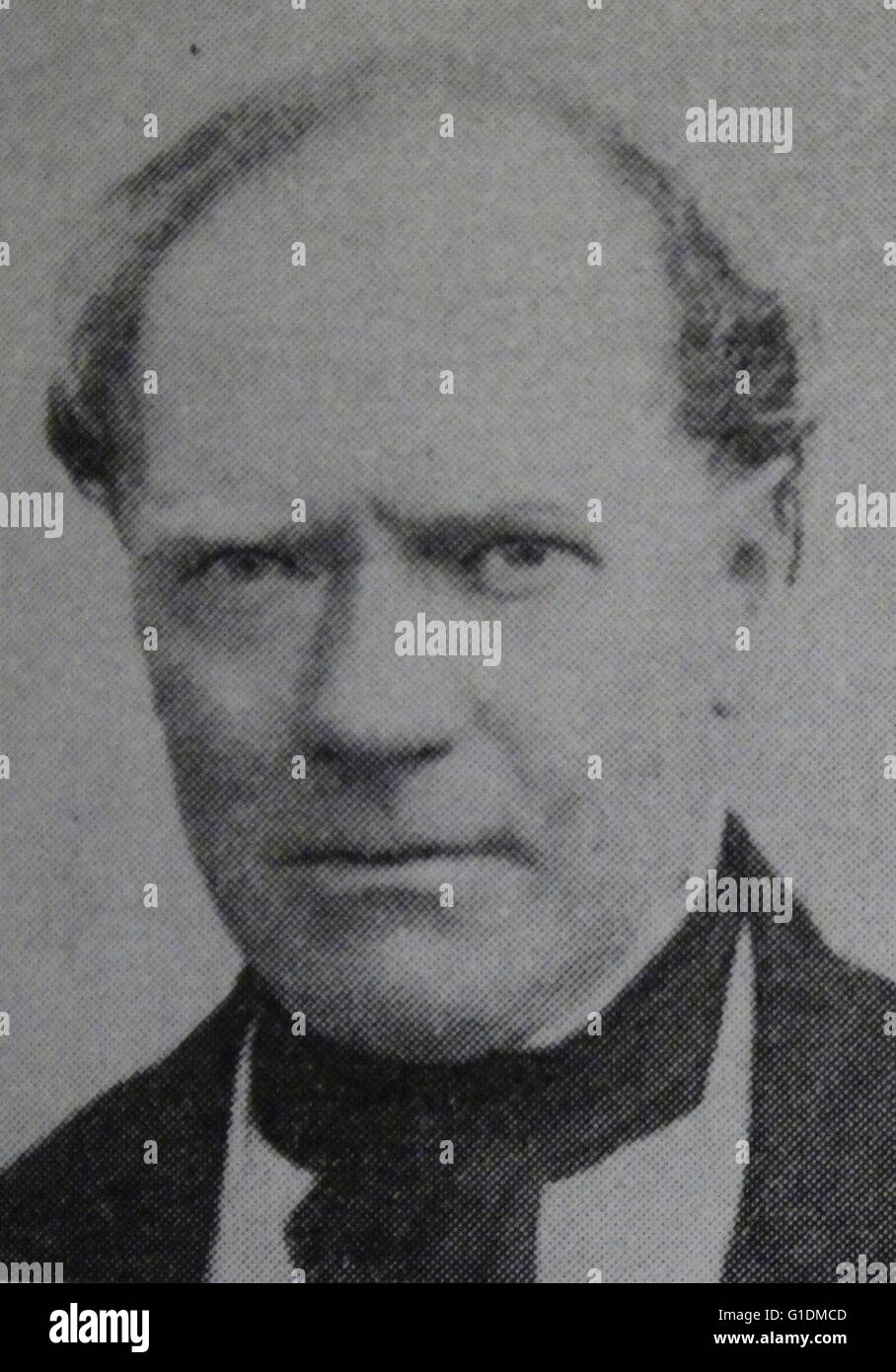 Portrait of Carl Anton Wetterbergh (1804-1889) a Swedish doctor and ...