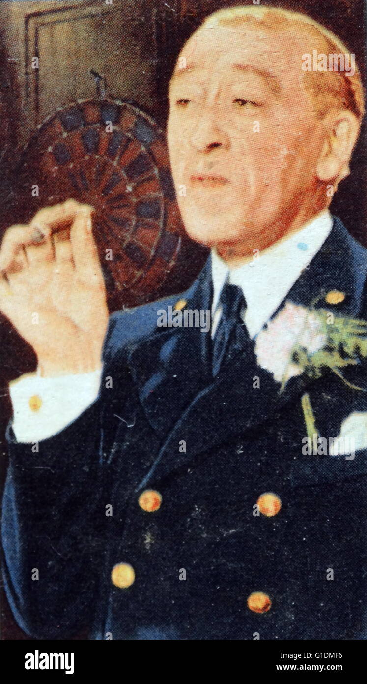 Gordon Harker (1885-1967), an English stage and film actor. Dated 20th ...