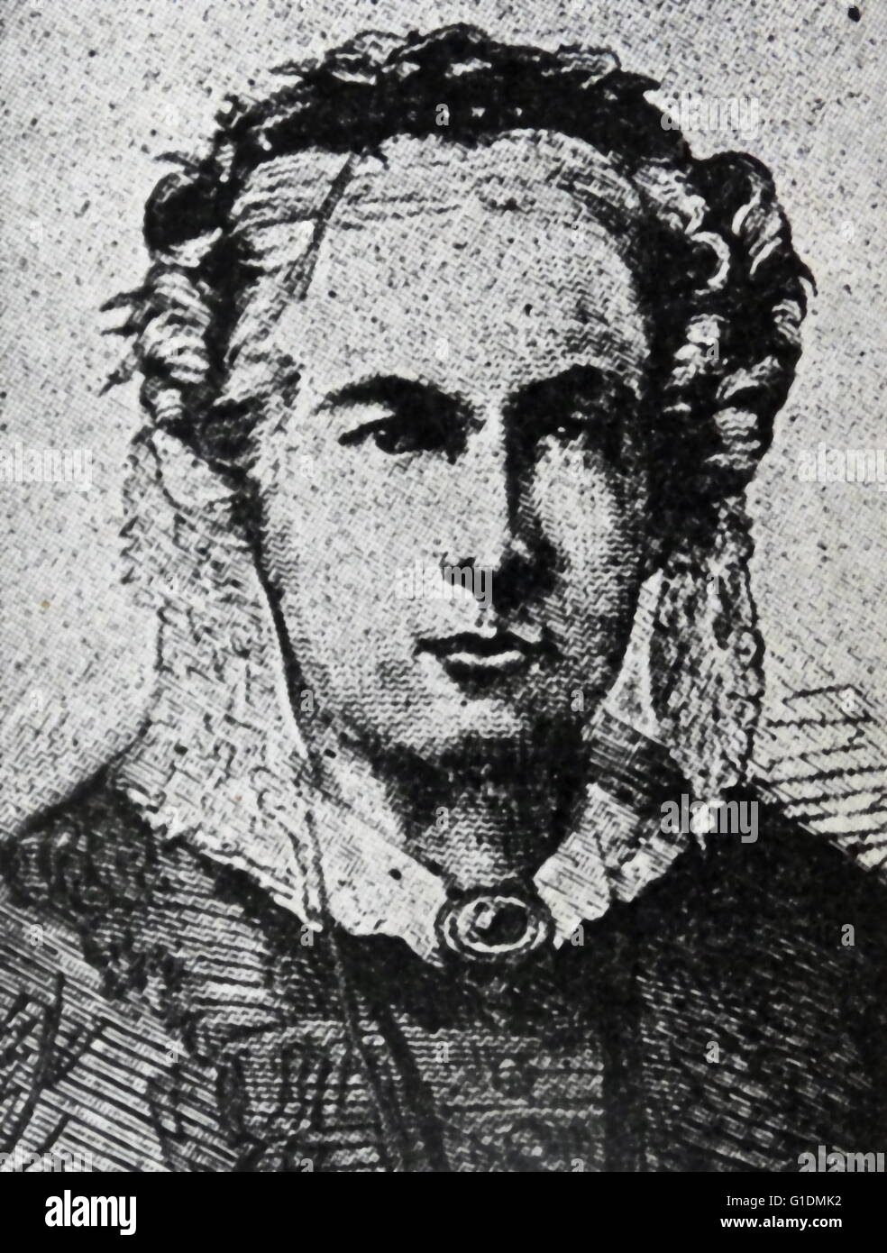 Portrait of Mary Carpenter (1807-1877) an English educational and ...