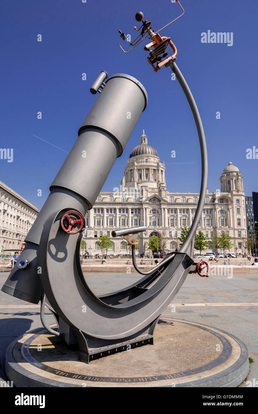 Heaven & Earth, a sculpture by artist Andy Plant, dedicated to the city ...
