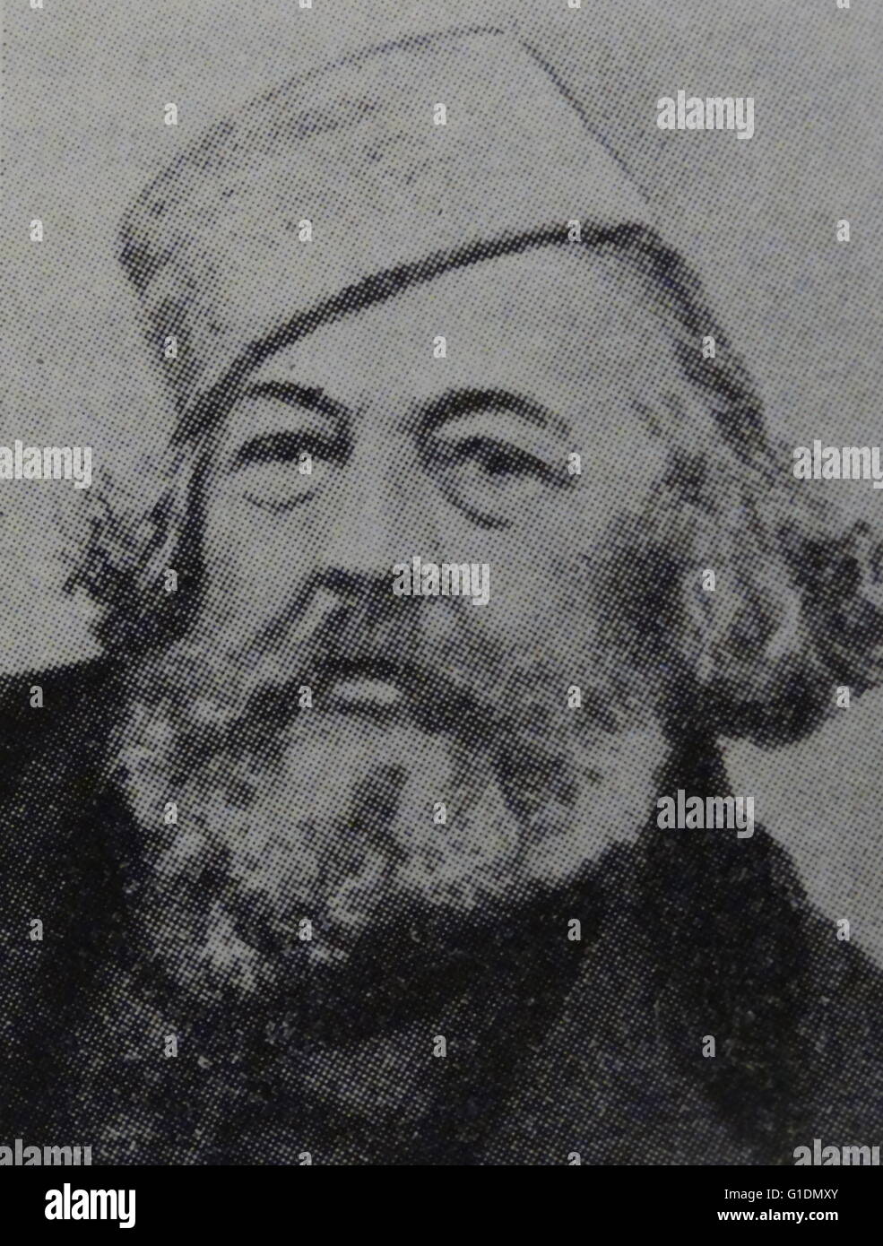 Portrait of Mikhail Bakunin (1814-1876) a Russian revolutionary ...