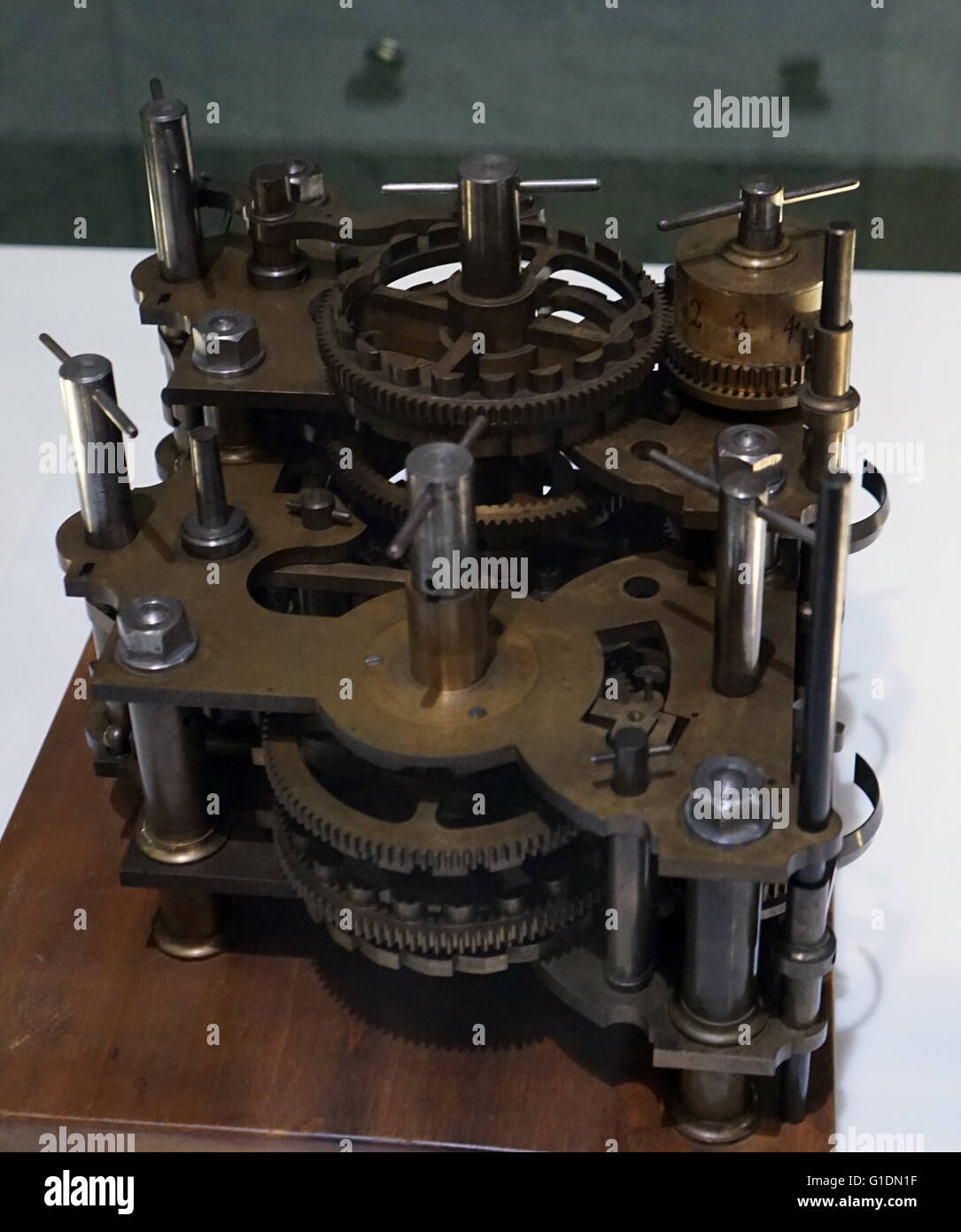 The Babbage Engine by Charles Babbage (1791-1871) computer pioneer and ...