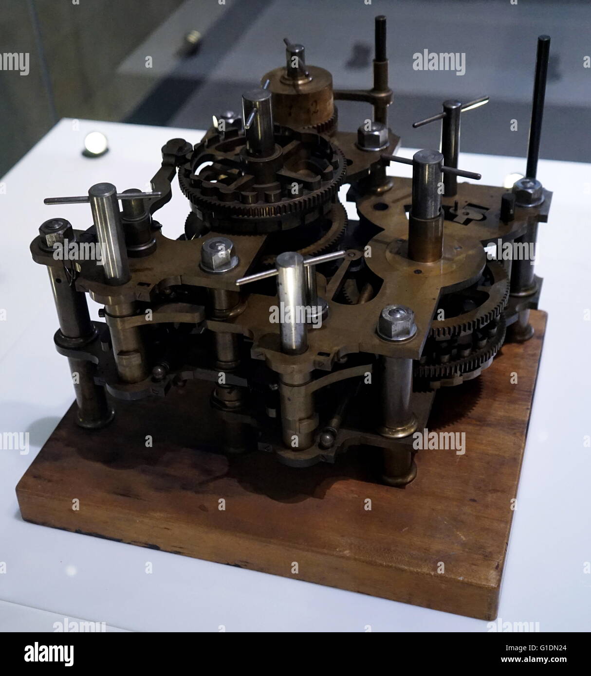 The Babbage Engine by Charles Babbage (1791-1871) computer pioneer and ...