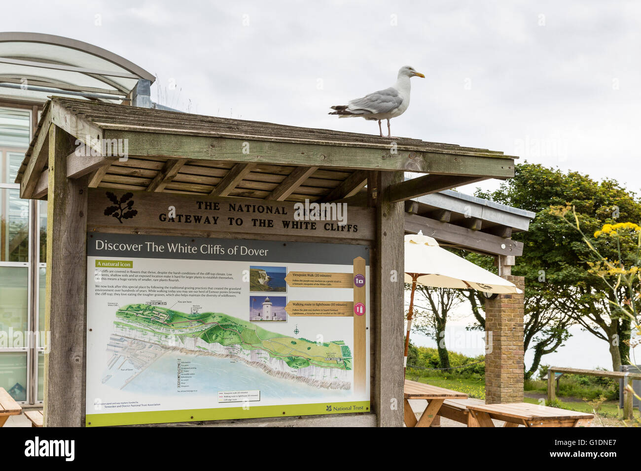 Entrance to the White Cliffs of Dover, Dover, Kent, UK Stock Photo - Alamy