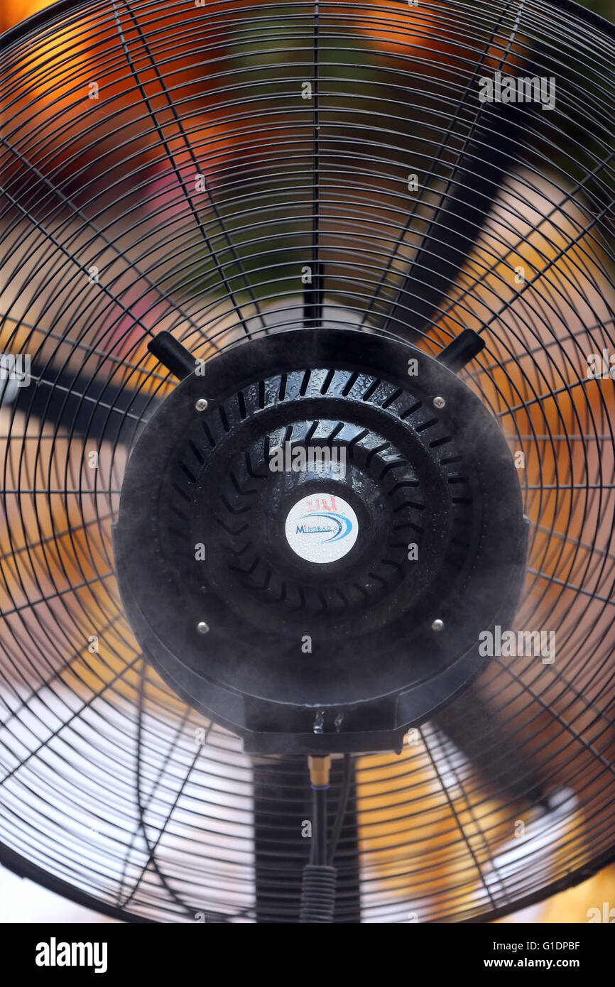 Fan. Vientiane. Laos Stock Photo - Alamy