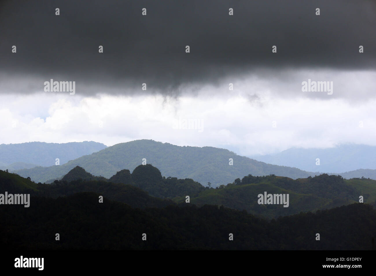 Rain clouds laos hi-res stock photography and images - Alamy