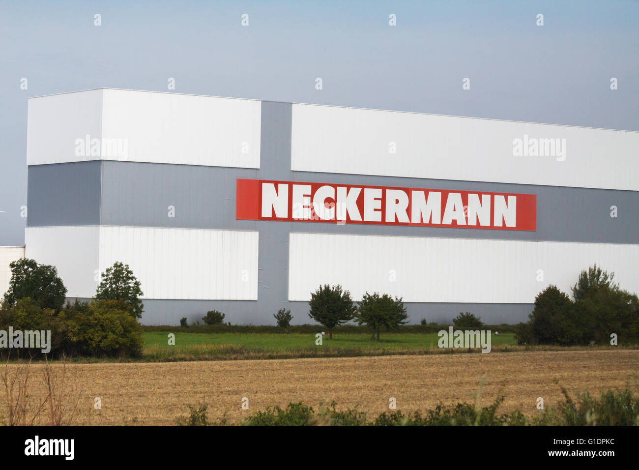 Neckermann factory building near Munich Germany Stock Photo - Alamy