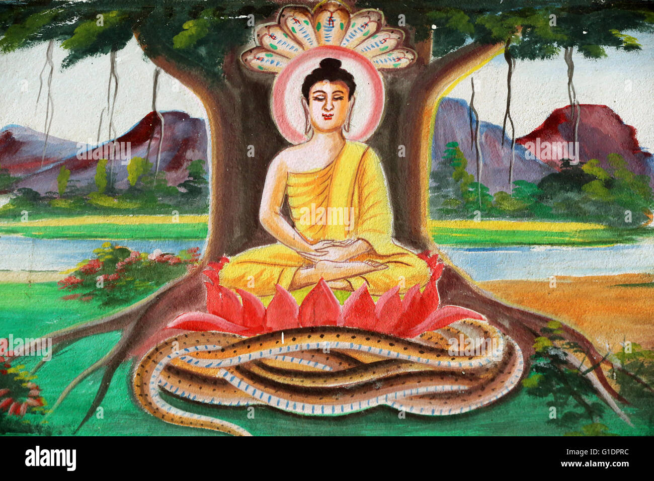 Siddhartha Gautama Under Bodhi Tree Siddhartha Gautama Under Bodhi Tree
