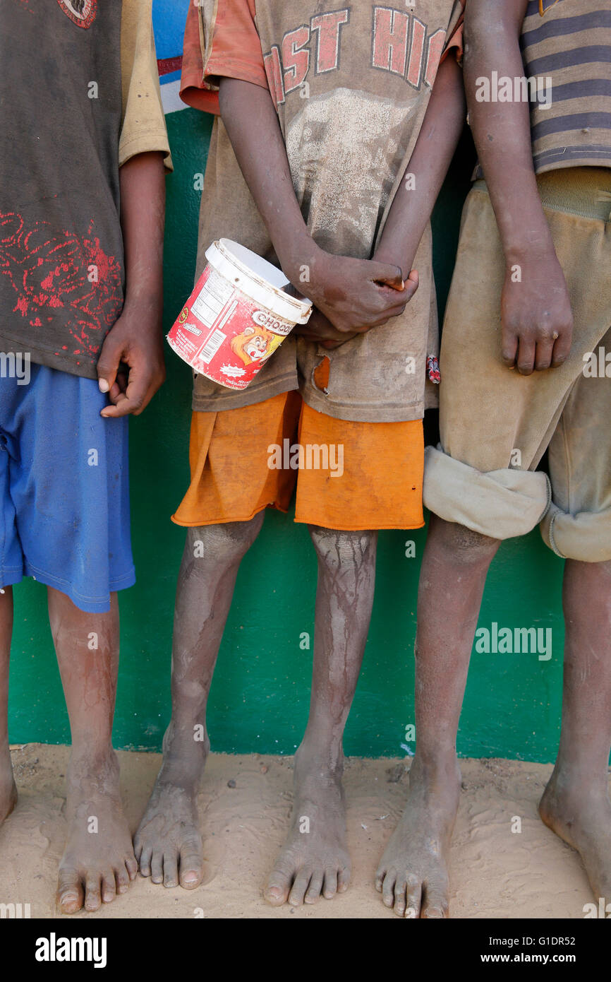 Talibes. Richard Toll. Senegal Stock Photo - Alamy