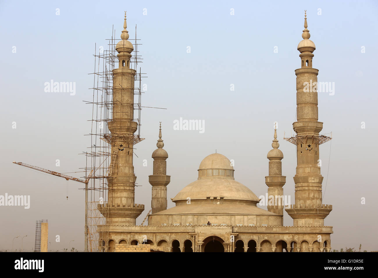 New mosque building. Thies. Senegal Stock Photo - Alamy