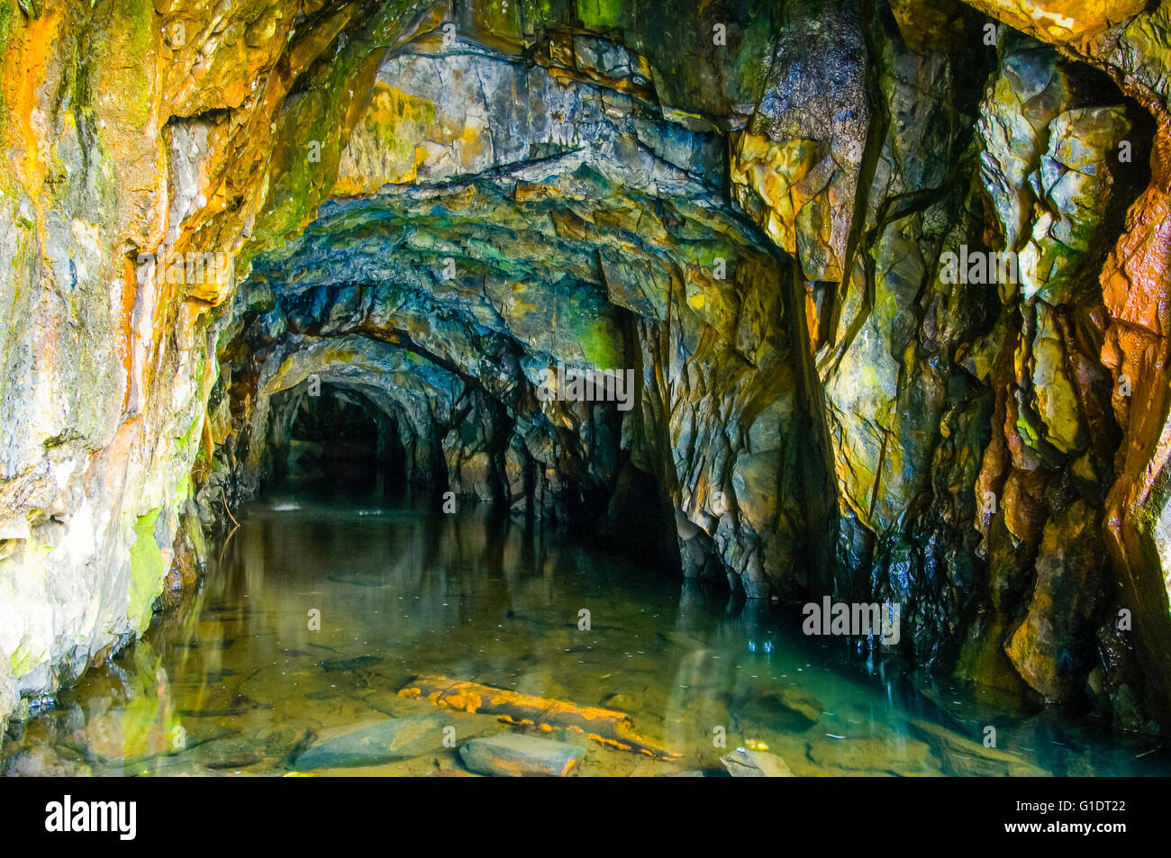 Old mine level near Ash Gill Beck on Torver High Common in the Lake ...