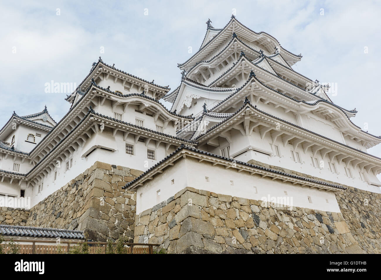 Himeji castle in winter, Himeji, Japan Stock Photo - Alamy