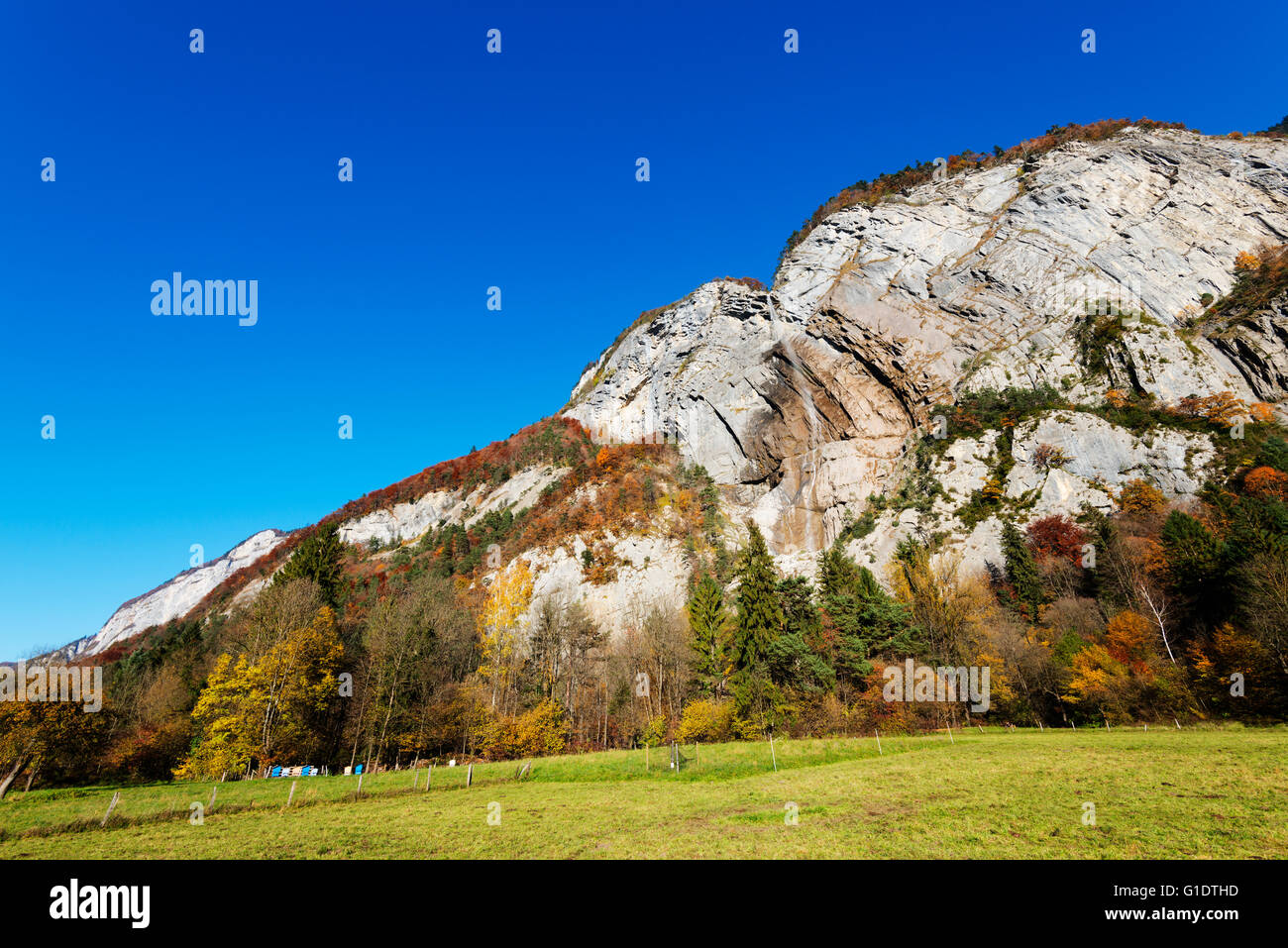 Sallanches waterfall hi-res stock photography and images - Alamy