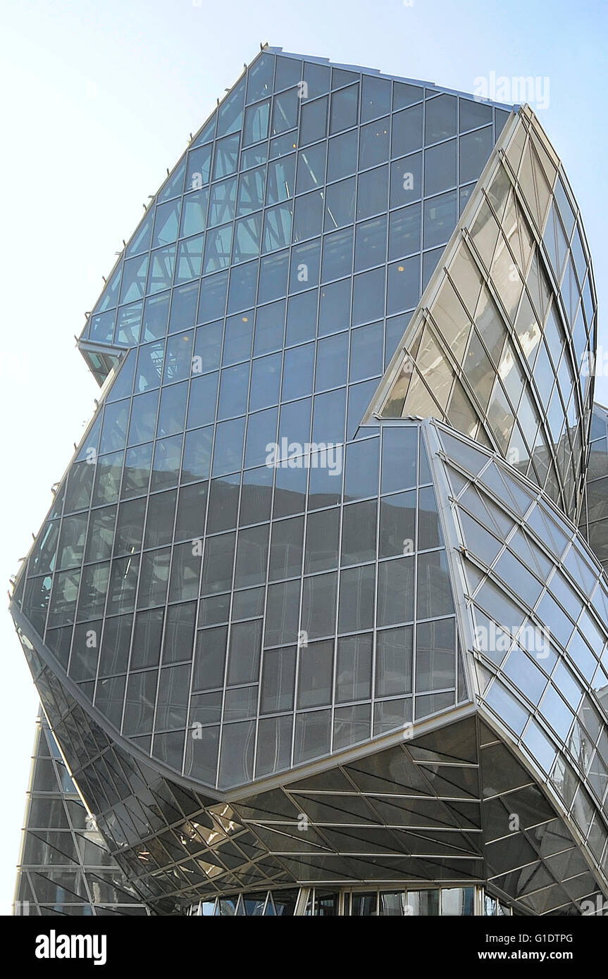Frank Ghery, Architecture, Building "The Cloud", Novartis Campus Basel ...