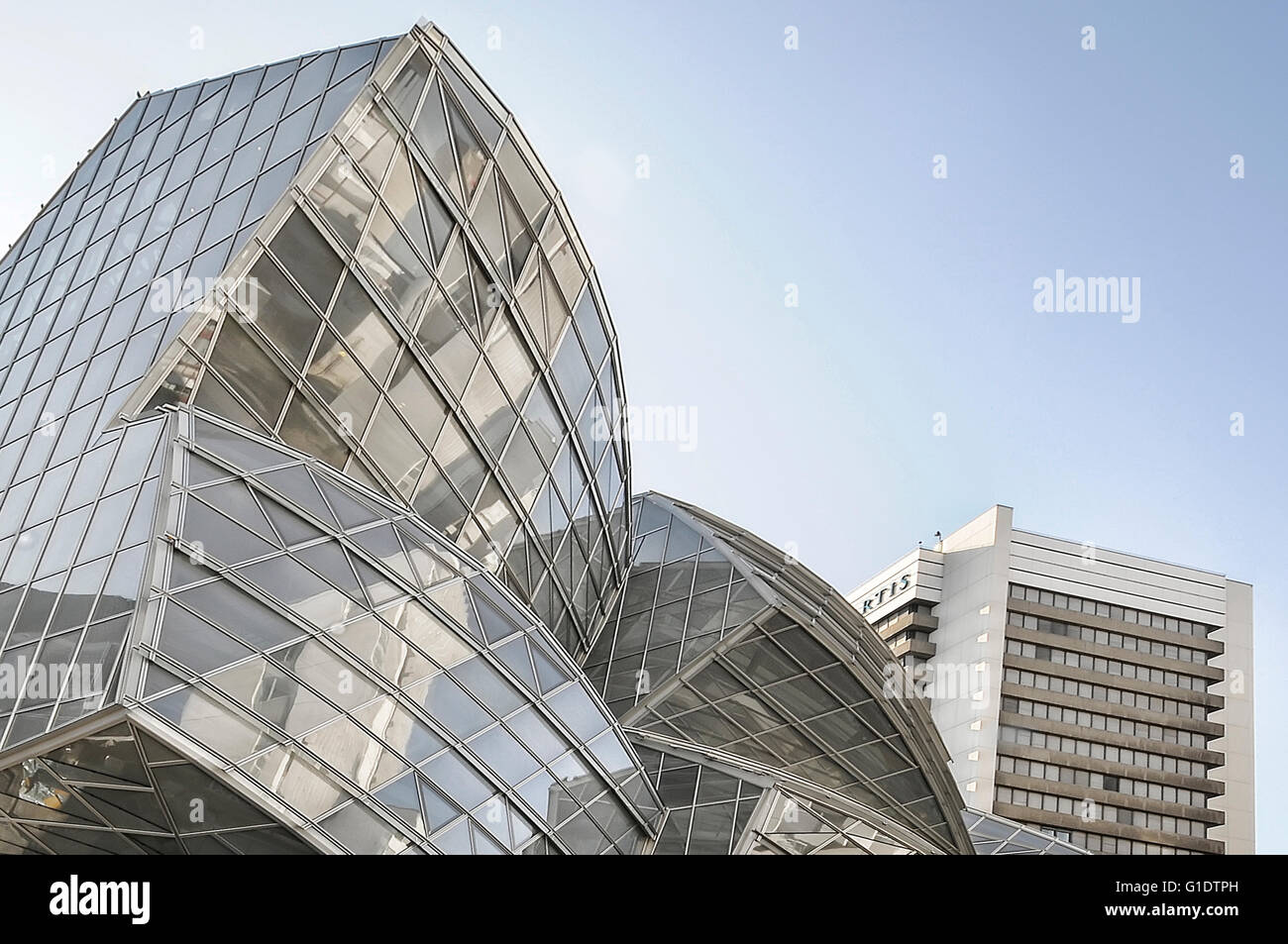 Frank Ghery, Architecture, Building "The Cloud", Novartis Campus Basel ...