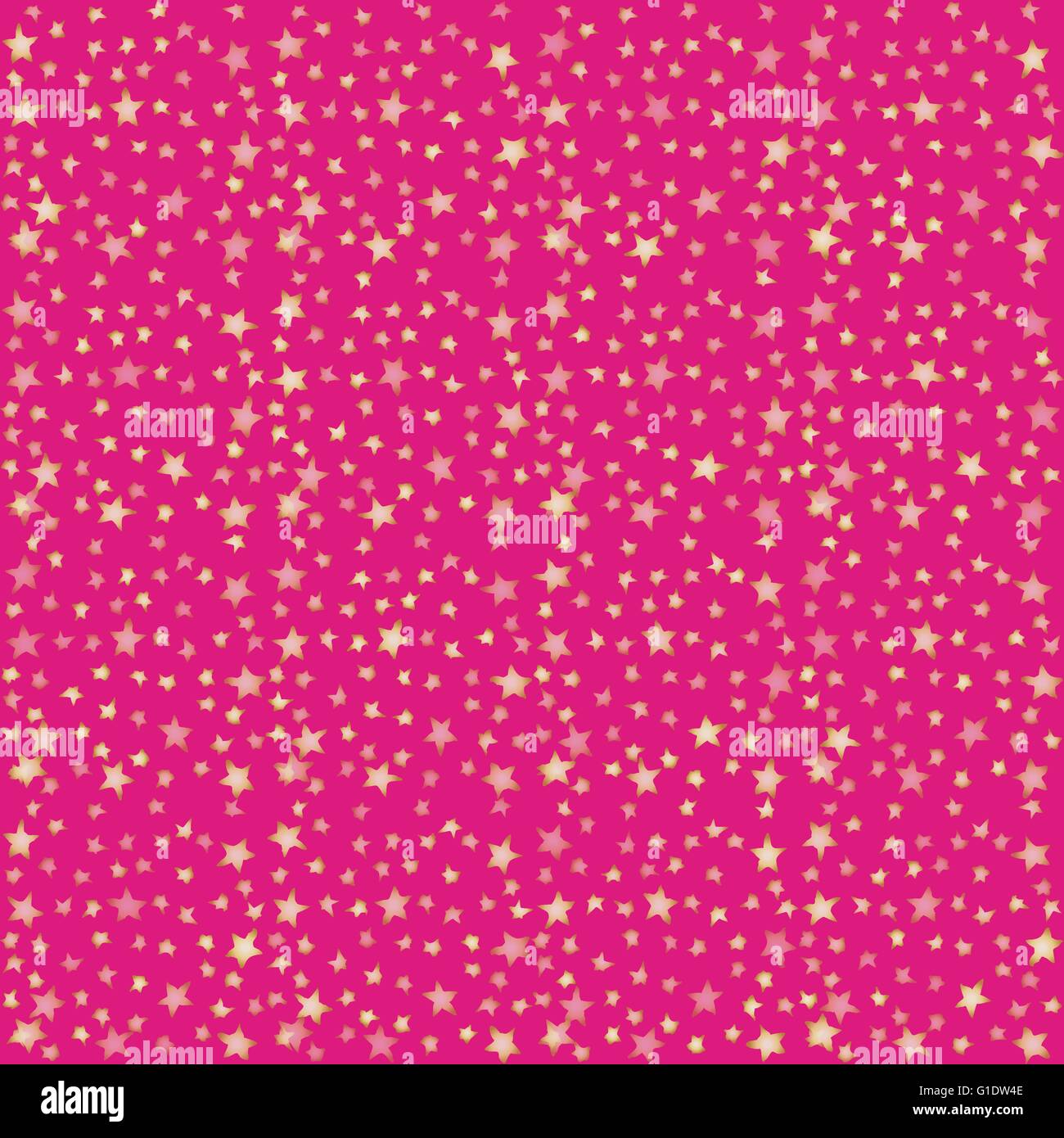 Sparkling stars, abstract romantic pink card background Stock Vector ...