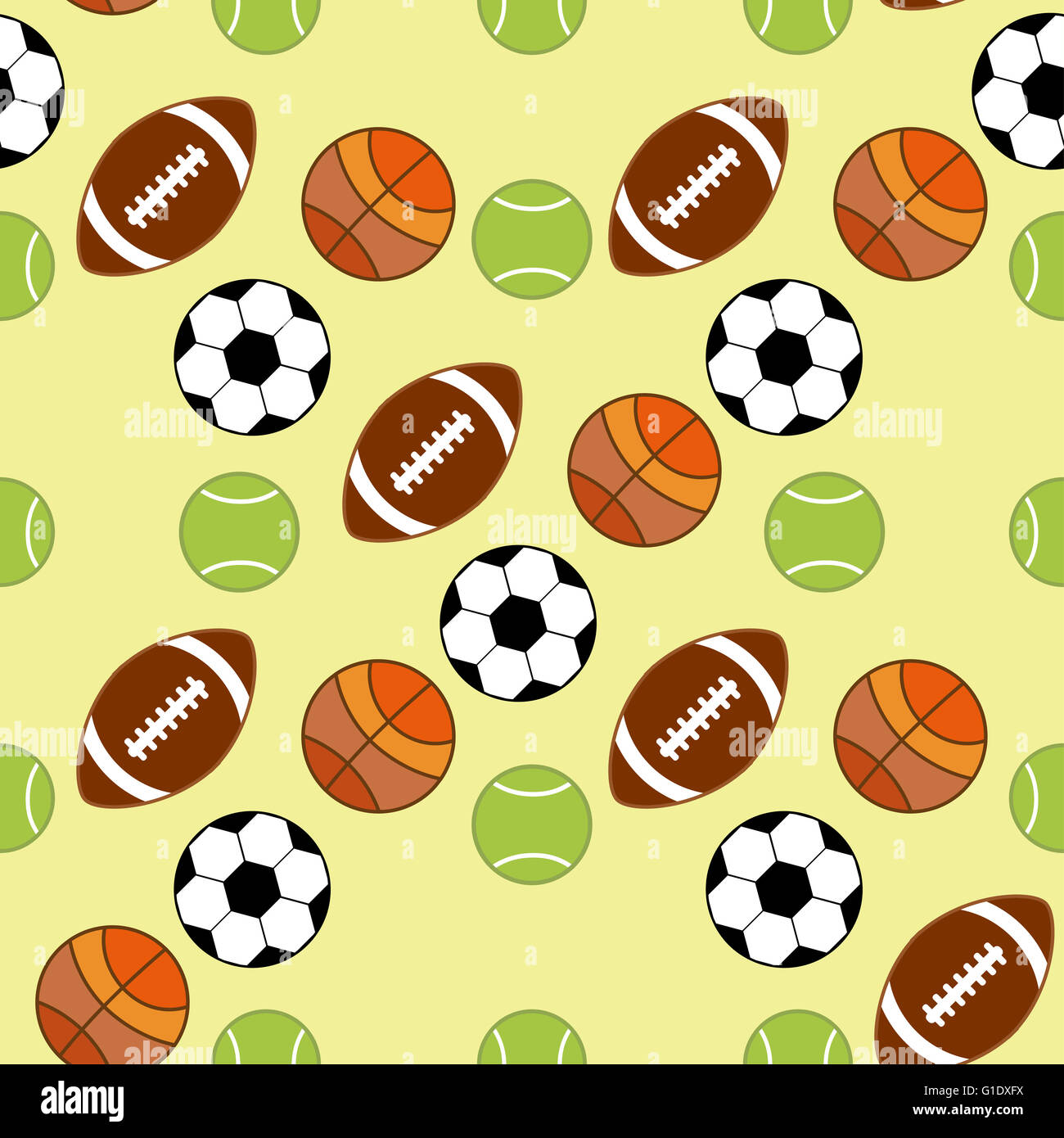 Golf ball seamless pattern hi-res stock photography and images - Alamy