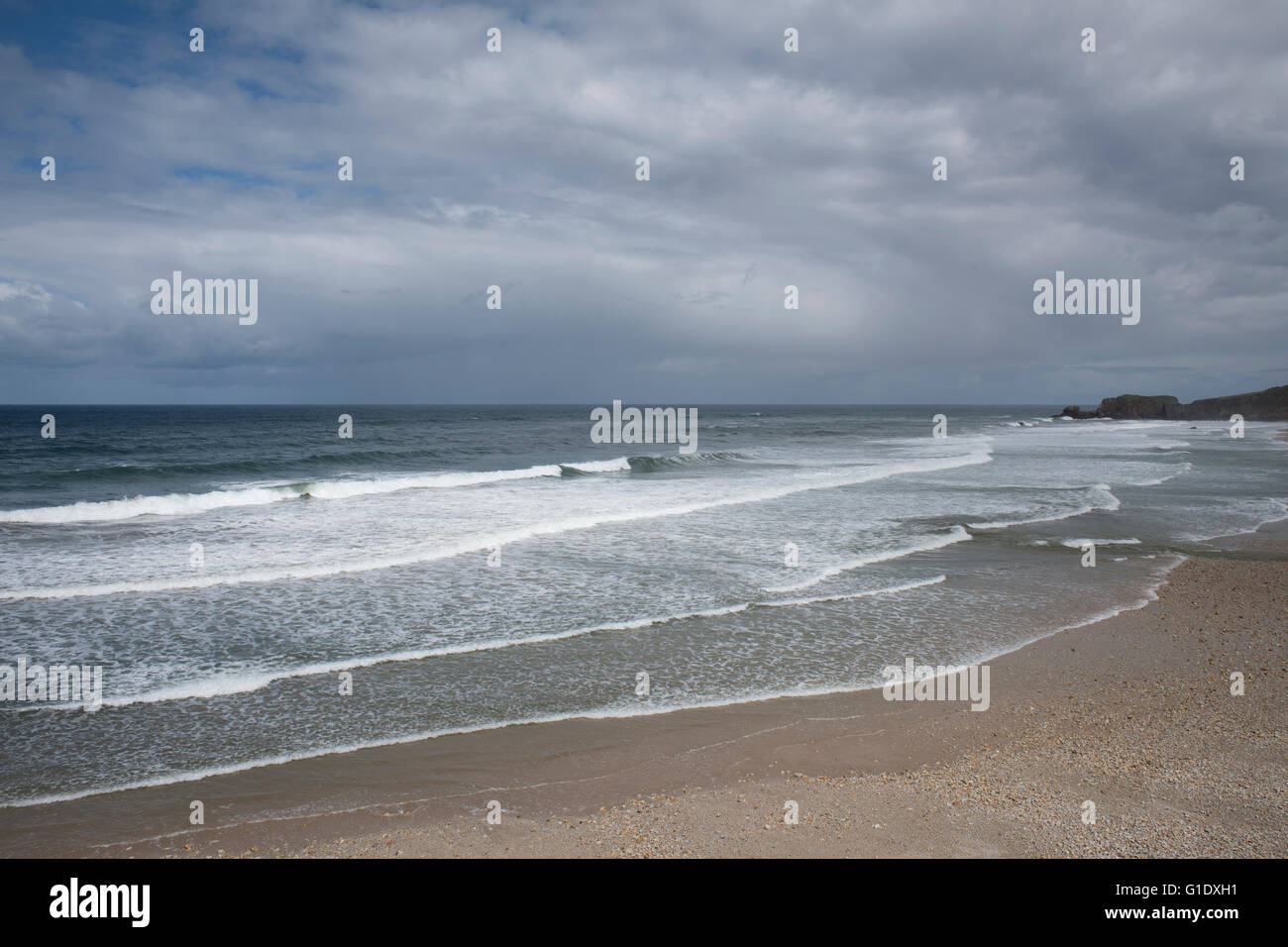 Playa de la Ballota, Llanes, Asturias, Northern Spain Stock Photo - Alamy