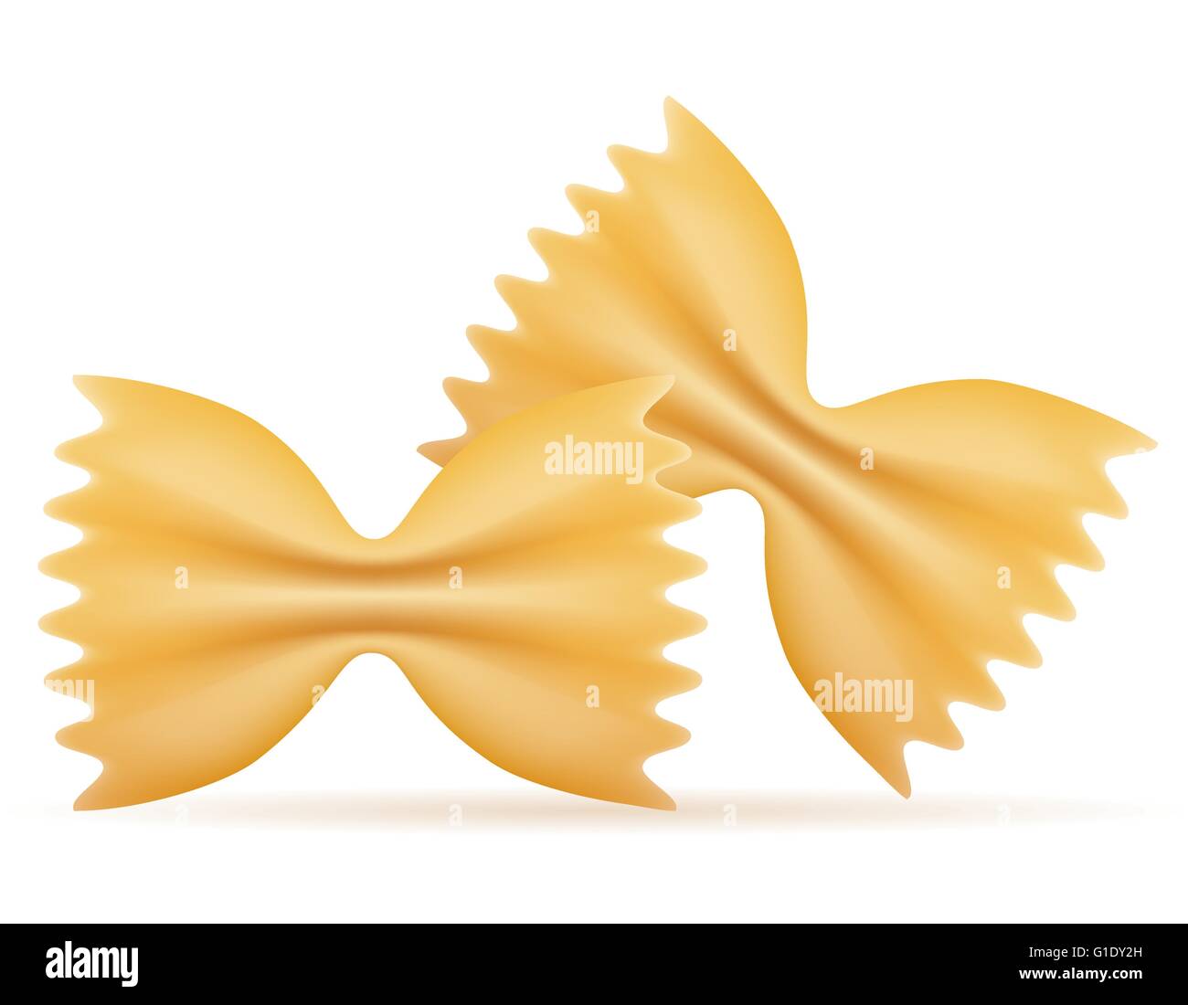 pasta vector illustration isolated on white background Stock Vector ...