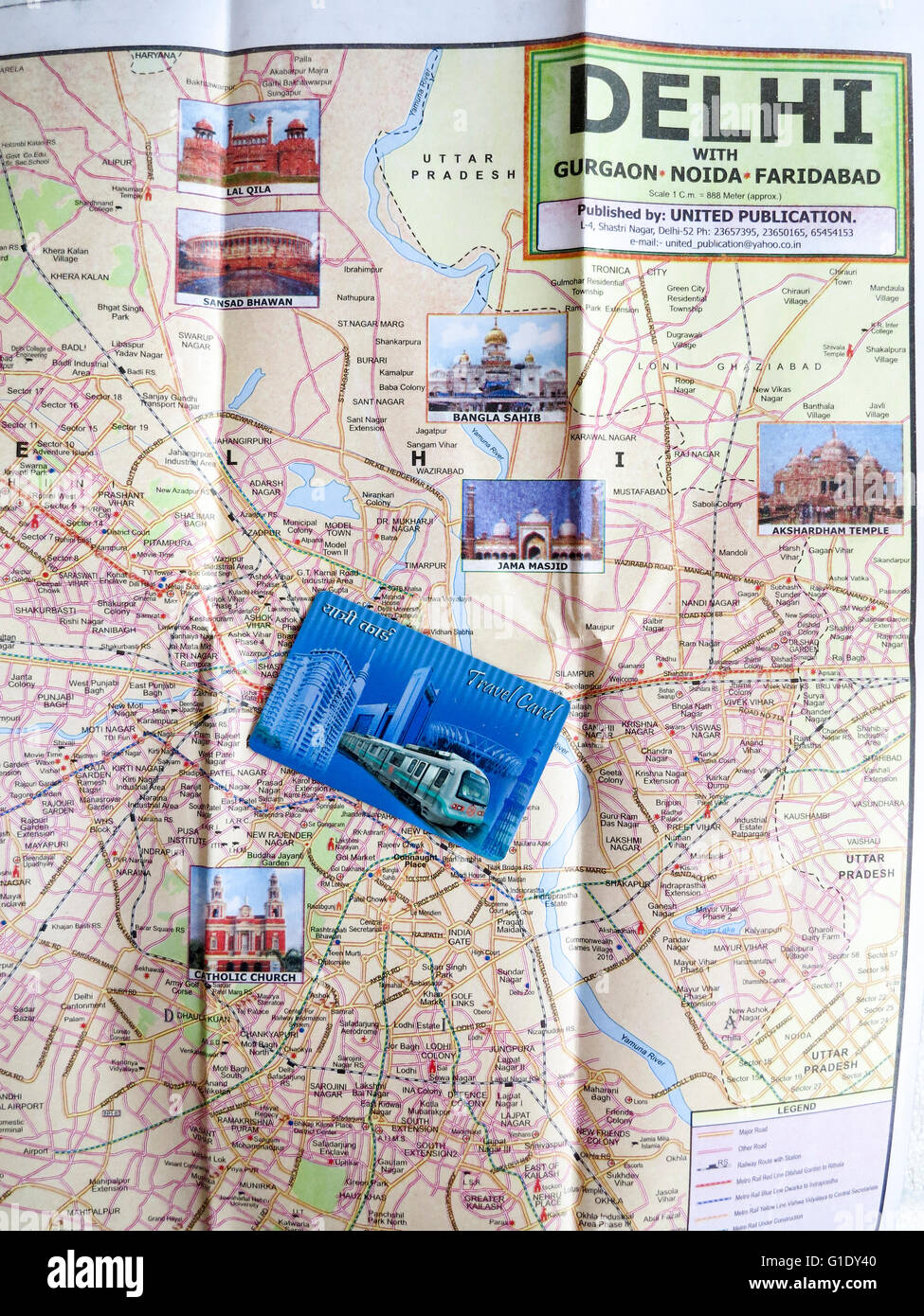 Delhi metro map hi-res stock photography and images - Alamy