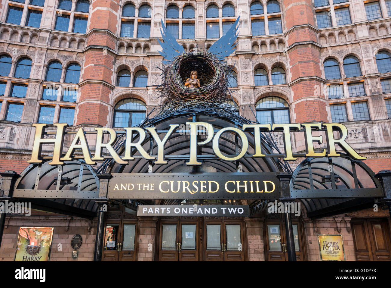 J.K. Rowling's, Harry Potter And The Cursed Child at the Palace Theatre, Central London, England ...