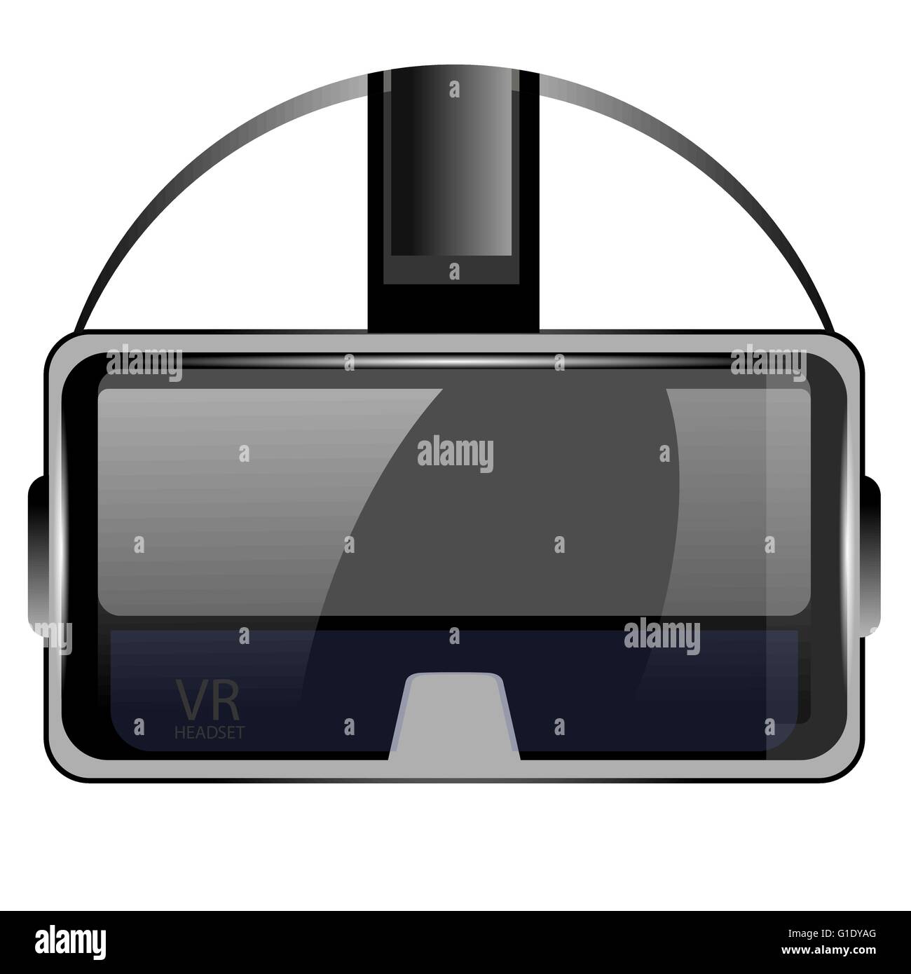 Virtual Reality Headset Stock Vector Image & Art - Alamy