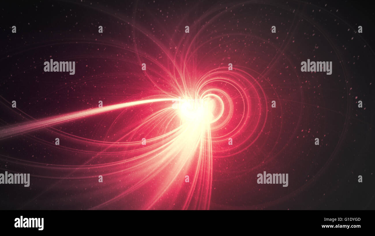 Smooth Radiating Energy Stock Photo - Alamy