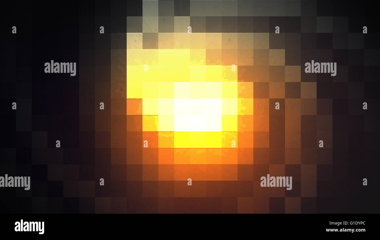 Stylish Radiating Squares Stock Photo - Alamy