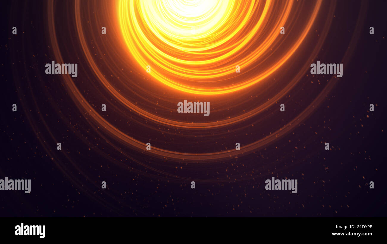 Futuristic Fantasy Circle Stock Photo - Alamy