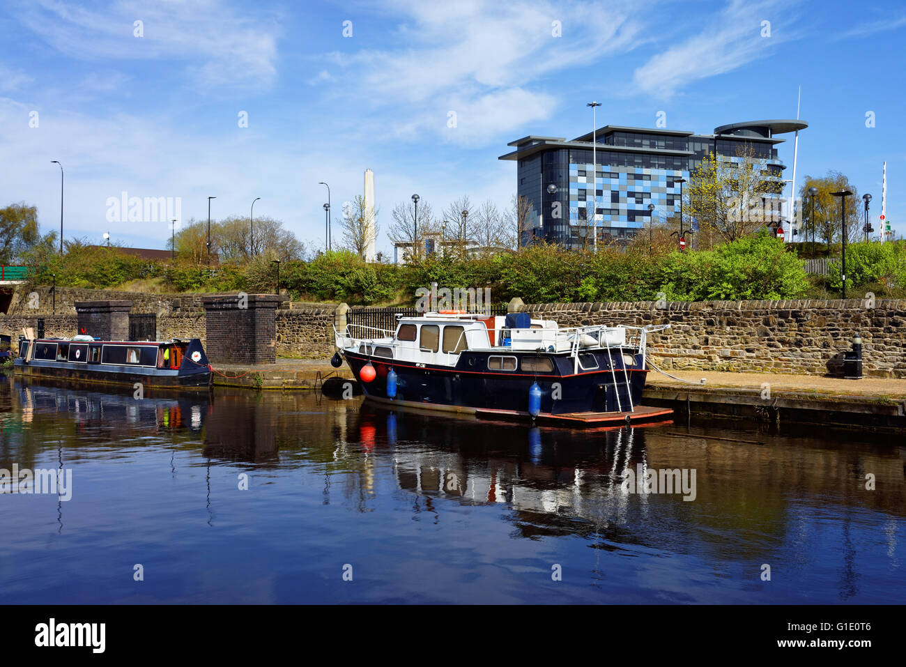 UK, South Yorkshire, Sheffield, Victoria Quays Stock Photo - Alamy