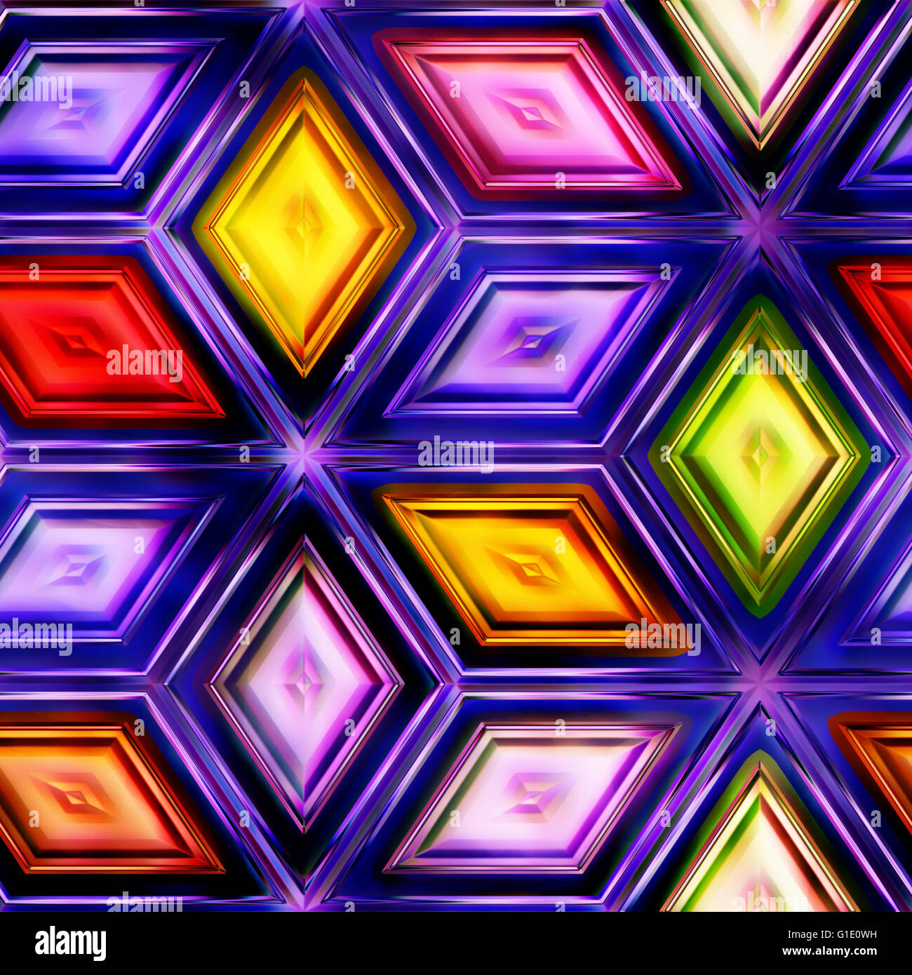 Seamless texture abstract shiny colorful background 3D illustration ...