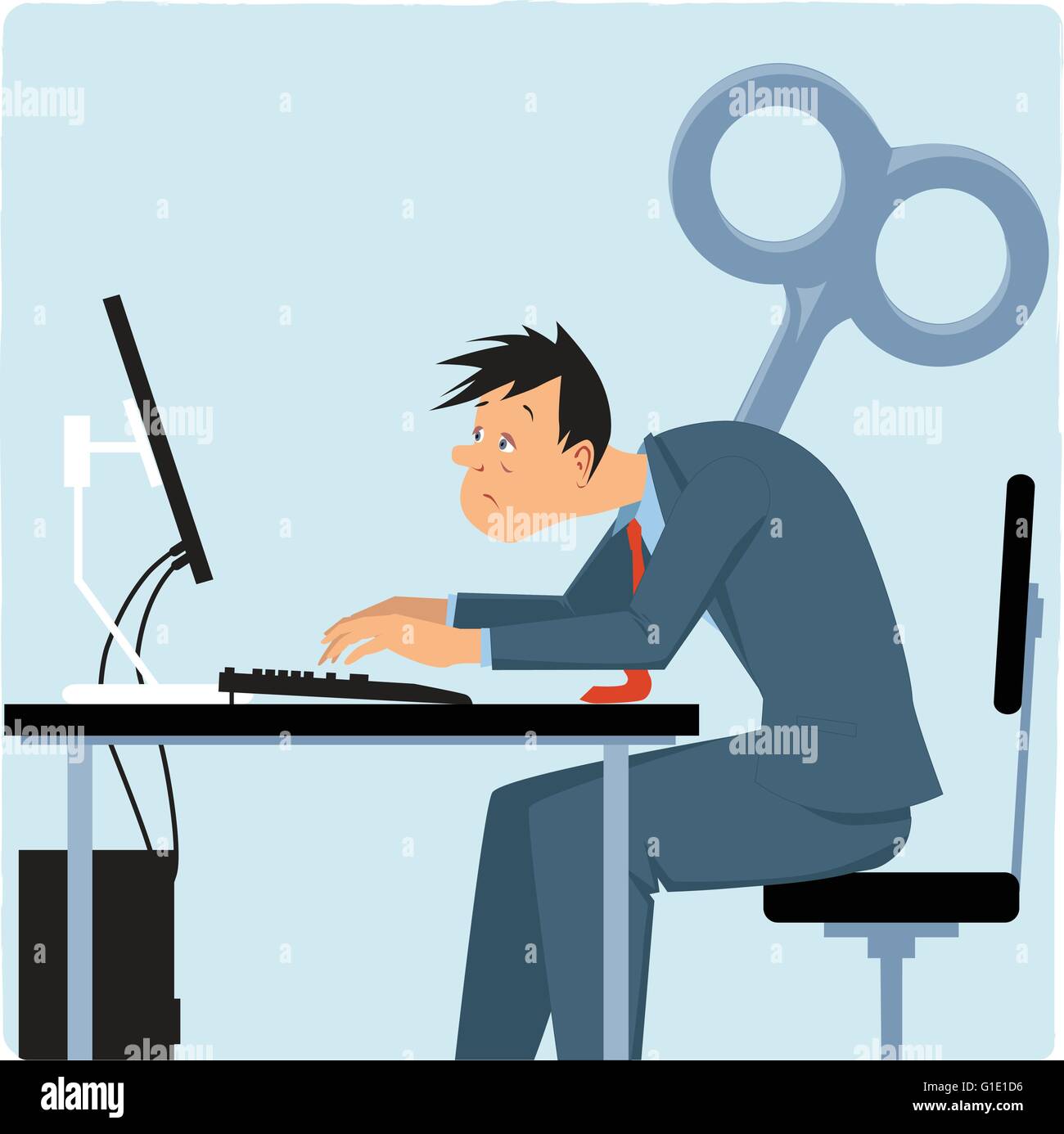 Work wound Stock Vector Images - Alamy