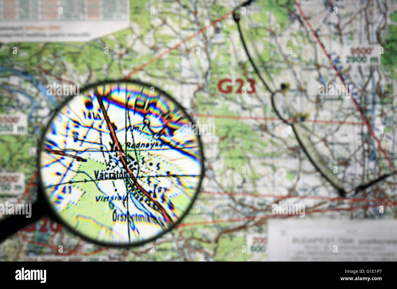 Scale map ruler hi-res stock photography and images - Alamy
