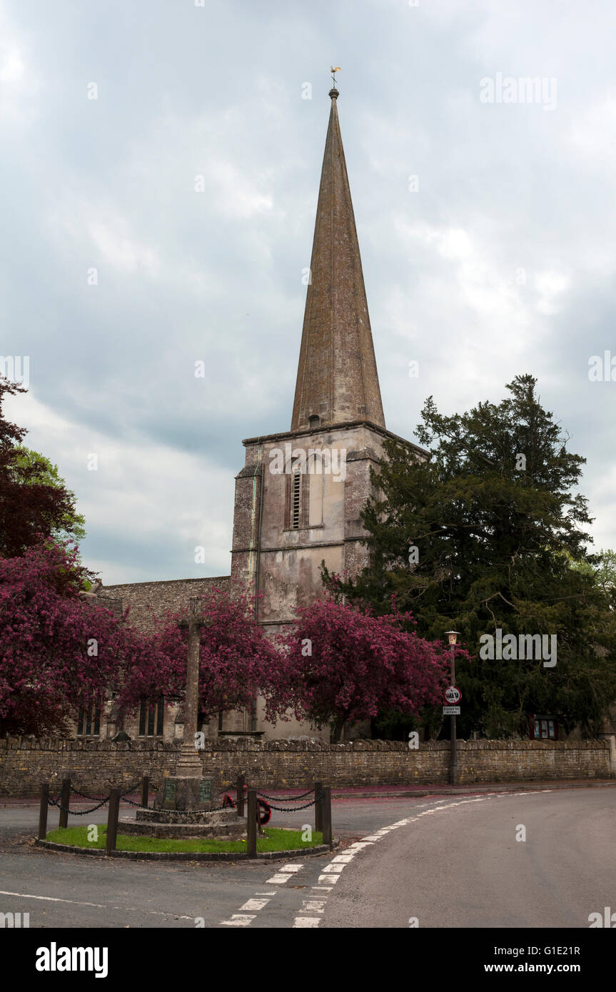 All Saints Church, Kemble, Gloucestershire, England, UK Stock Photo - Alamy