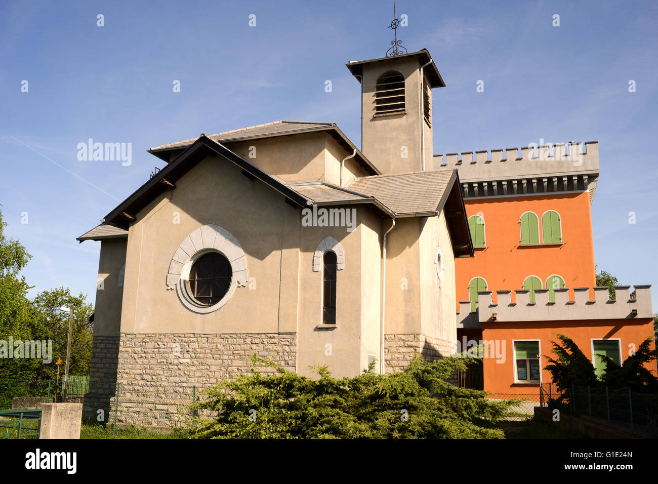 Monte bre church hi-res stock photography and images - Alamy